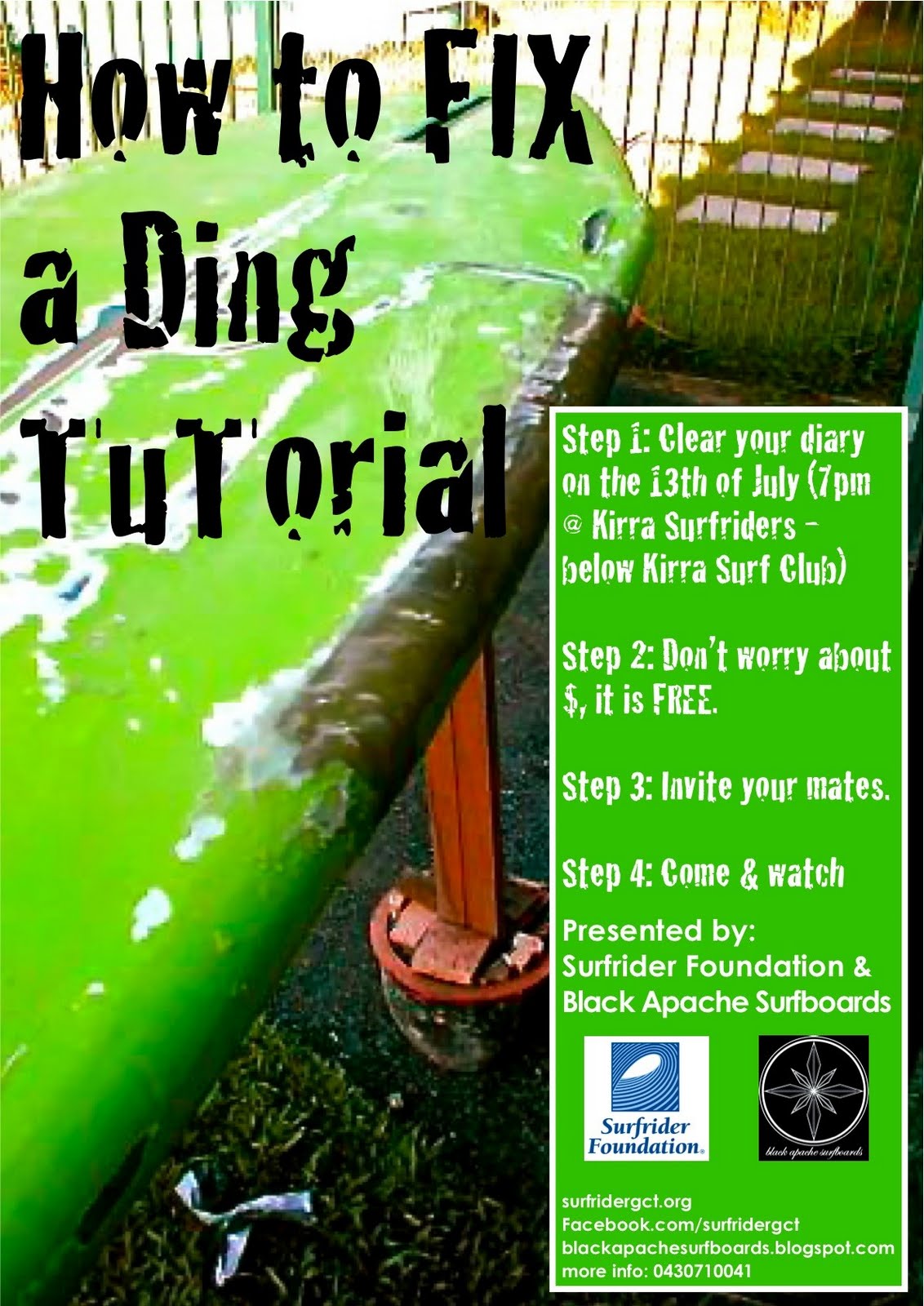 black apache surfboards